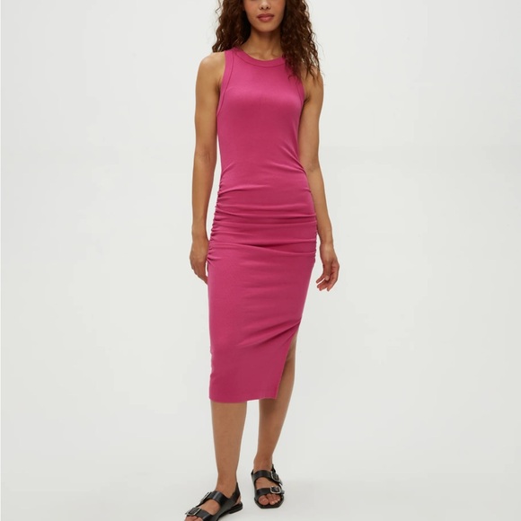 Michael Stars | Dresses | Michael Stars Wren Midi Dress Pink Pitaya ...